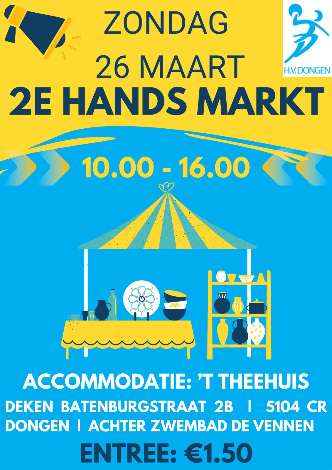 2de Hands Markt | HV Dongen